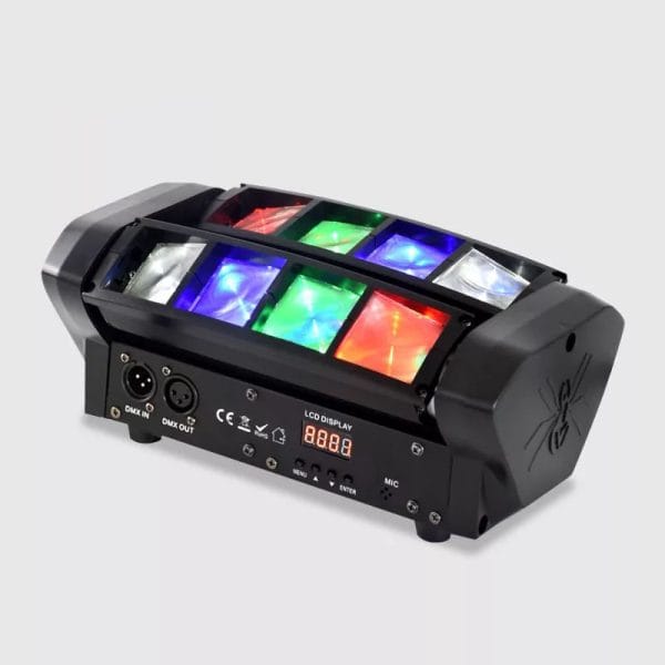 LUCES MINI SPIDER Beam 8x3W